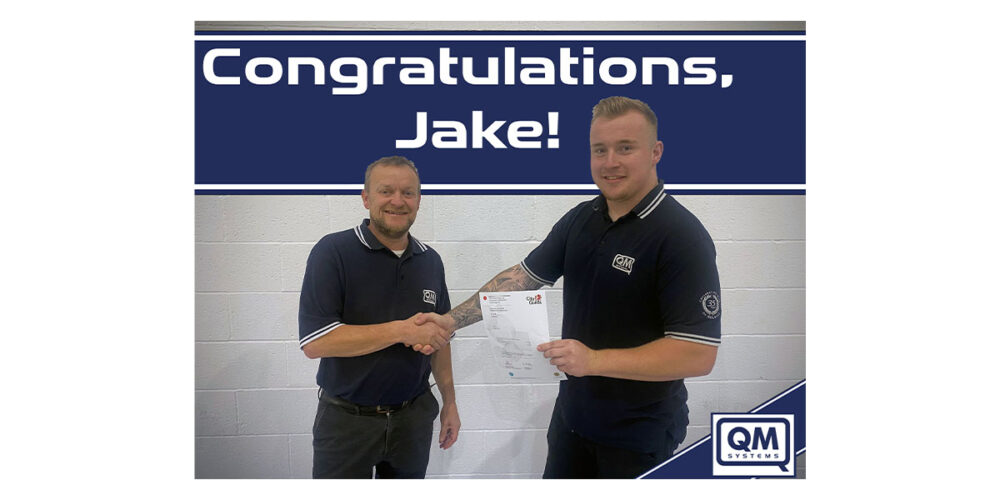 Congratulations, Jake!